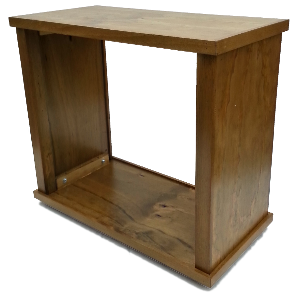 10 Space (10U) Wood Studio Rack – Custom, Built to Order – Melodic Roots