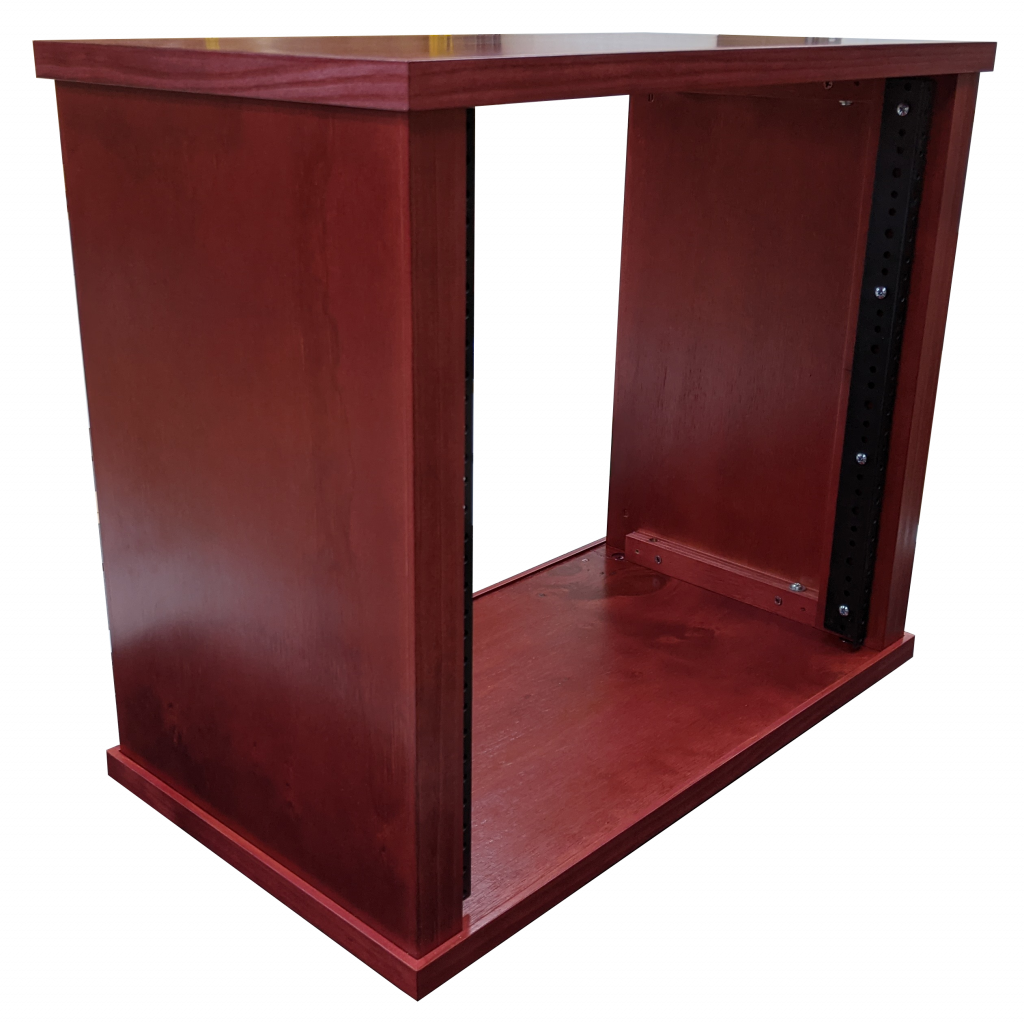 10 Space 10U Wood Studio Rack Custom Built To Order Melodic Roots 10-space-10u-wood-studio-rack-custom-built-to-order-melodic-roots